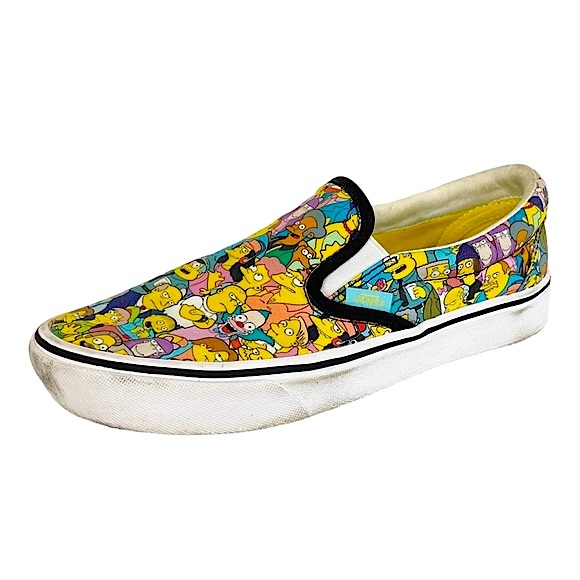 Vans | Shoes | The Simpsons X Vans Comfycush Unisex Cartoon Print ...